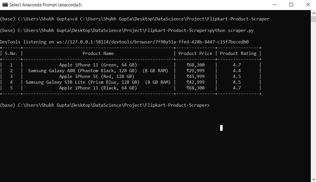 GitHub - shubh-cse/Ecommerce-Product-Scraper: In order to save the time ...