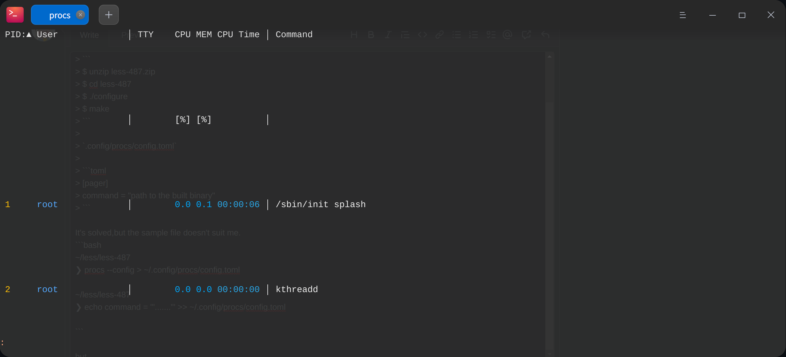 invalid charset name · Issue #366 · dalance/procs · GitHub