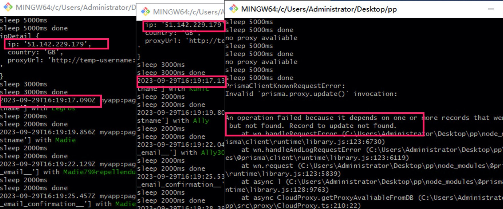 `update` doesn't signal that a record wasn't found when using `extendedWhereUnique` · Issue ...
