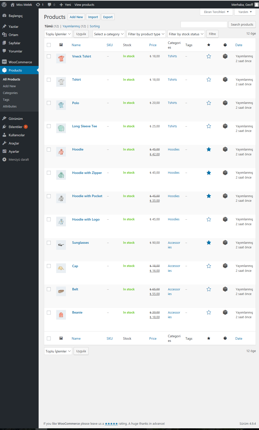 Untranslated Words On Backend Products Screen · Issue 19451 · Woocommercewoocommerce · Github 