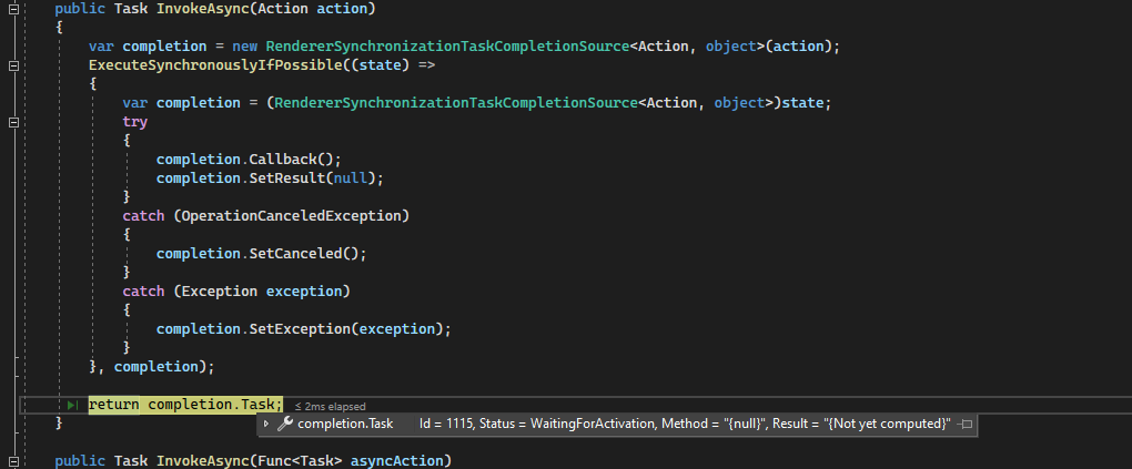 Server-side Blazor: render loop and update stops responding · Issue #46217 · dotnet/aspnetcore ...