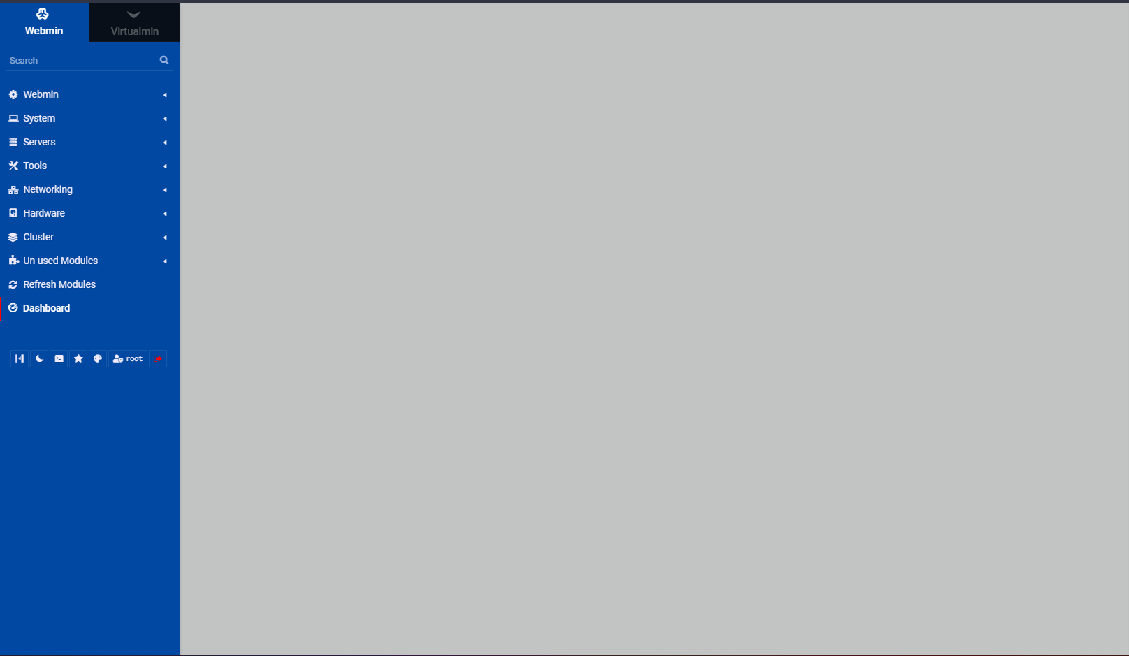 Webmin Dashboard Not Able To Load Also The Virtualmin · Issue 1912 · Webmin Webmin · Github