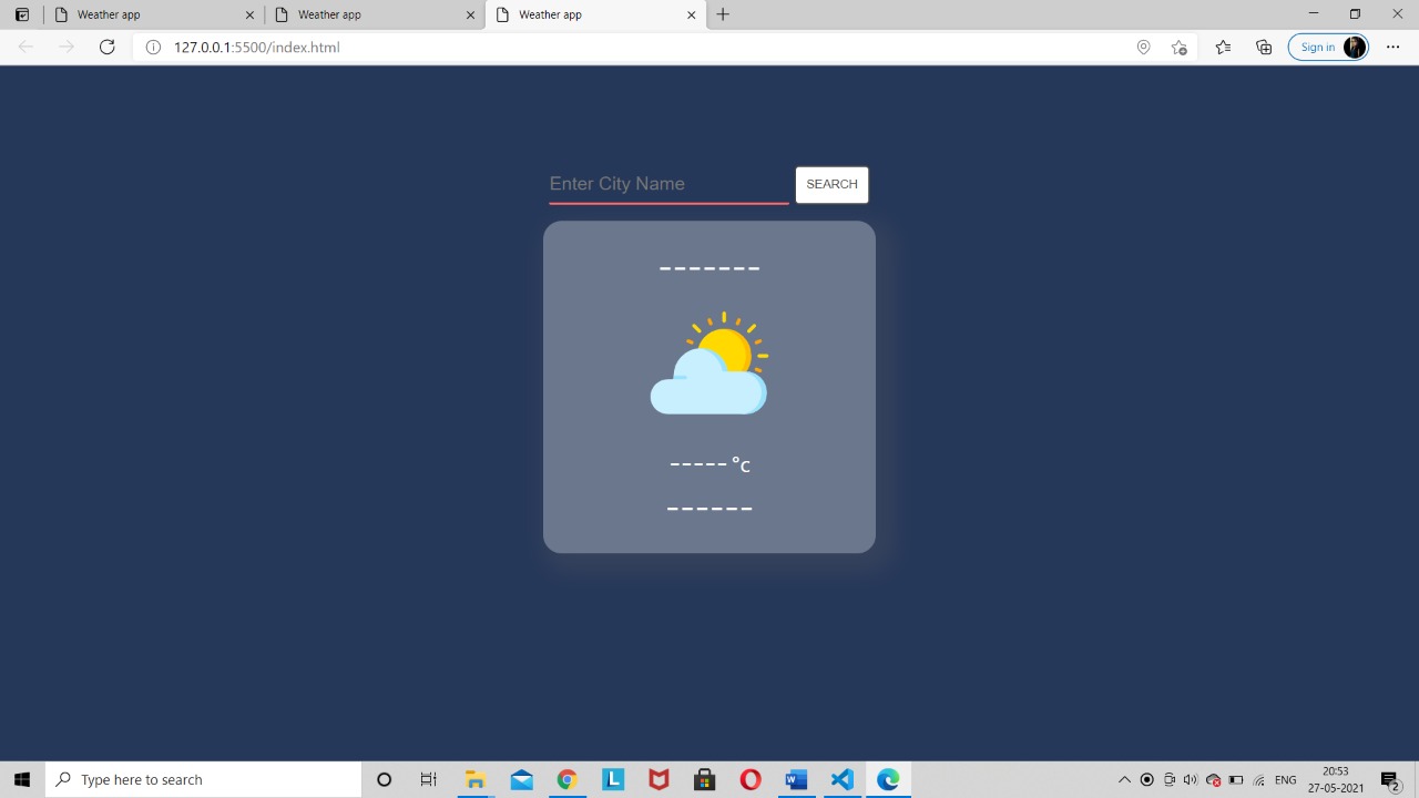GitHub - ankita-1422/Weather-App
