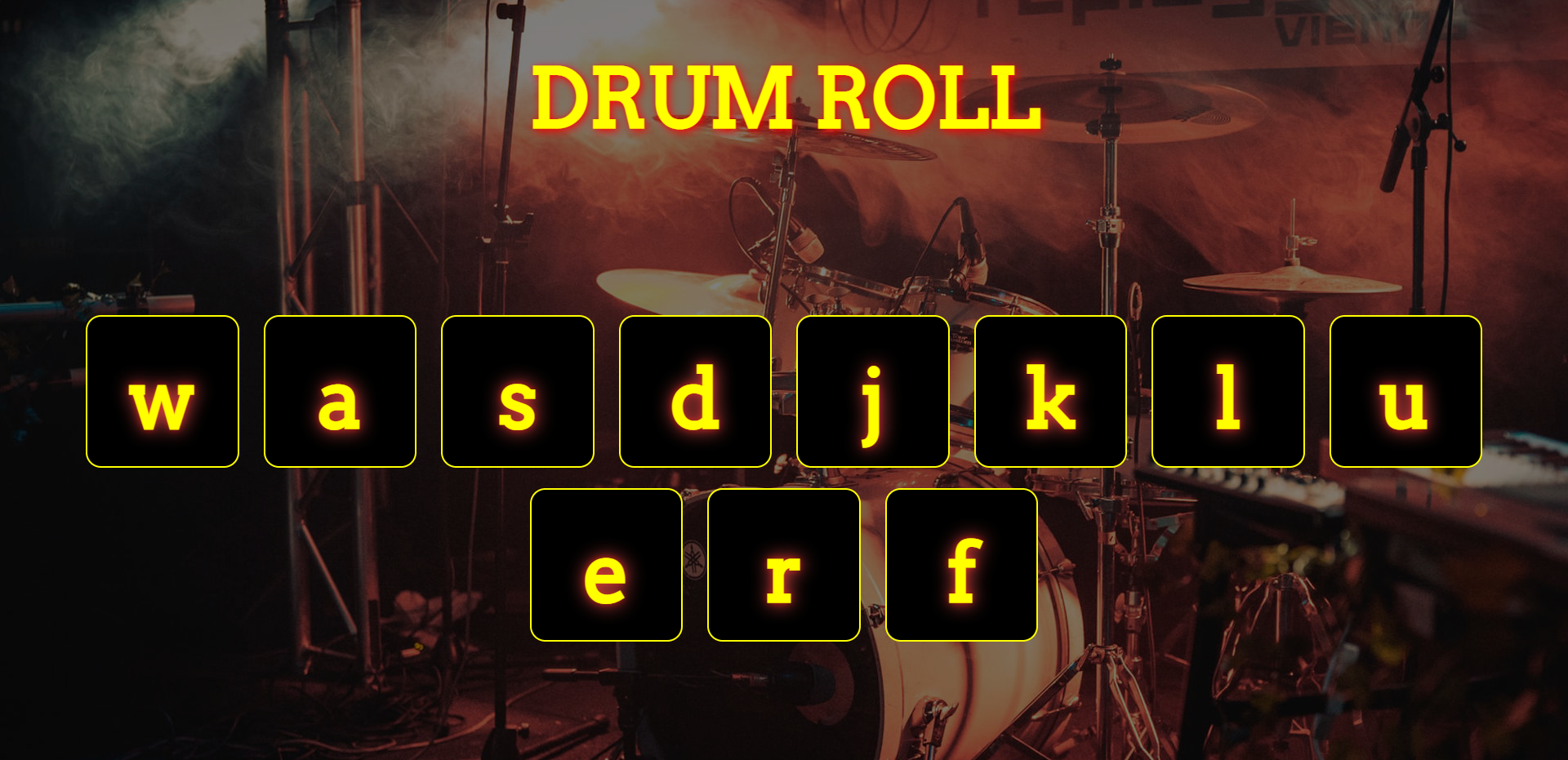 GitHub - utkarshrohara/Drum_Roll