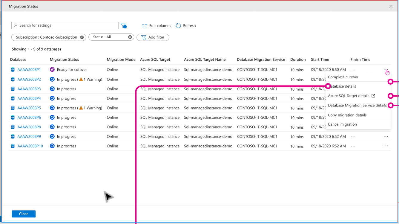 Adding context menu column to Declarative table · Issue #15723 · microsoft/azuredatastudio · GitHub