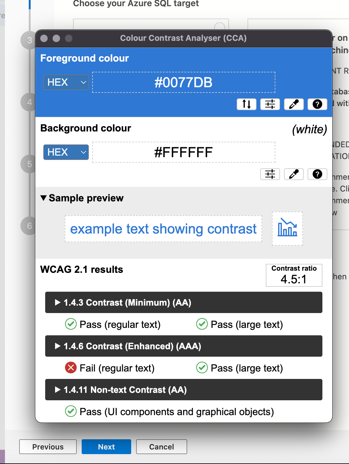 A11ysqlmigrationcontrolplanemigrateto Azuresql Assessmentresultsandrecommendations Color 