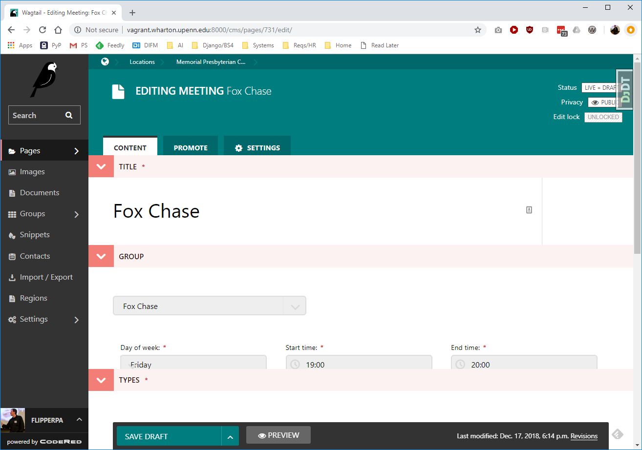 CSS Issues in Wagtail Admin · Issue #61 · coderedcorp/coderedcms · GitHub