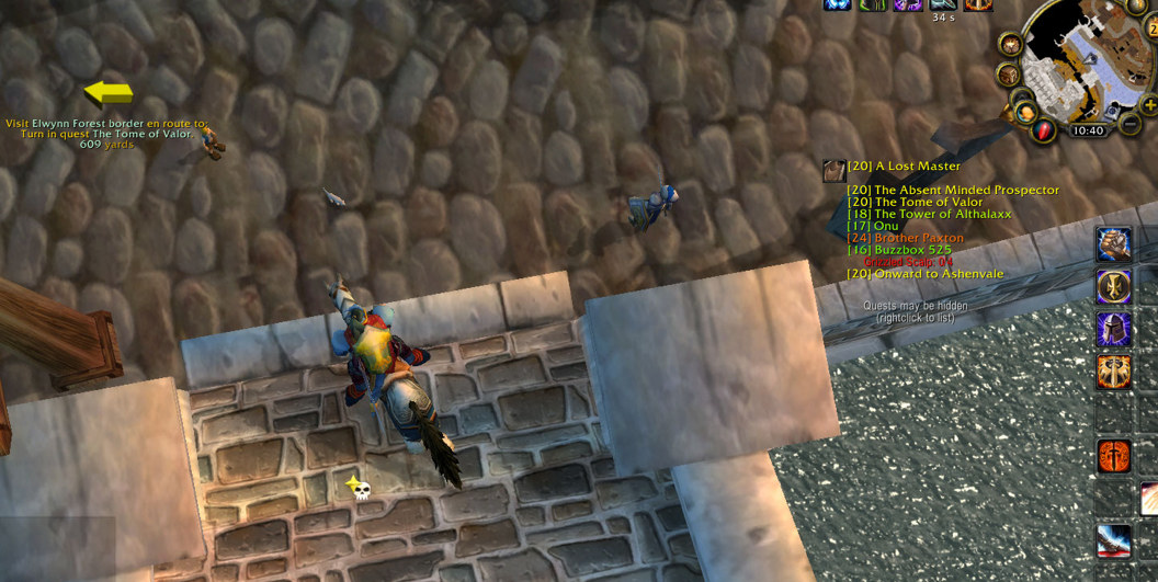 Darnassus Sentinel clips through board walk · Issue #6244 · azerothcore ...