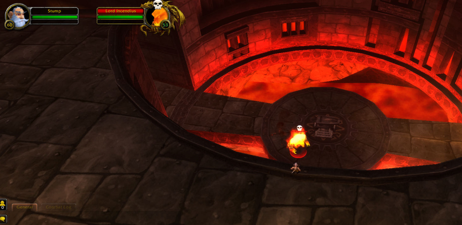 Blackrock Depths, Lord Incendius can be pulled up to the ledge · Issue ...