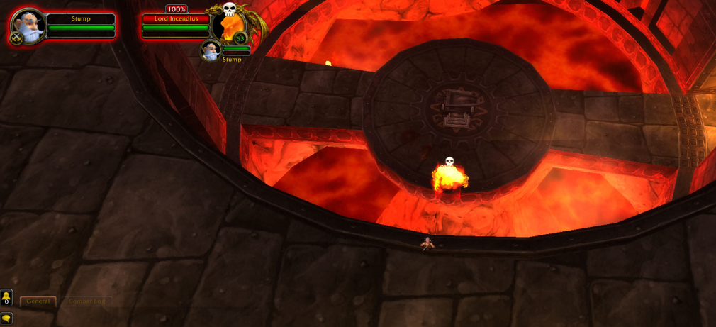 Blackrock Depths, Lord Incendius can be pulled up to the ledge · Issue ...