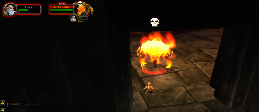 Blackrock Depths, Lord Incendius can be pulled up to the ledge · Issue ...