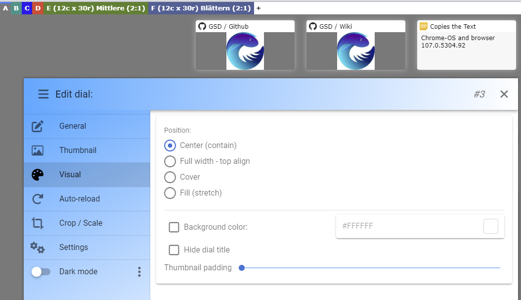 Dial background for text dials different than for thumbnail dials (defaults) ? · Issue #191 ...