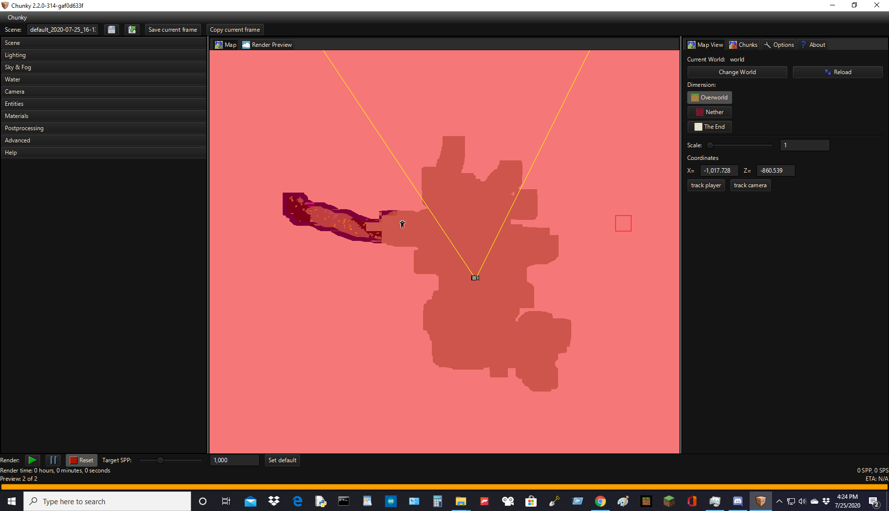 over 50% of chunks do not load in when creating a scene from selected chunks · Issue #651 ...
