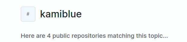 kami-blue tag · Issue #2142 · kami-blue/client · GitHub