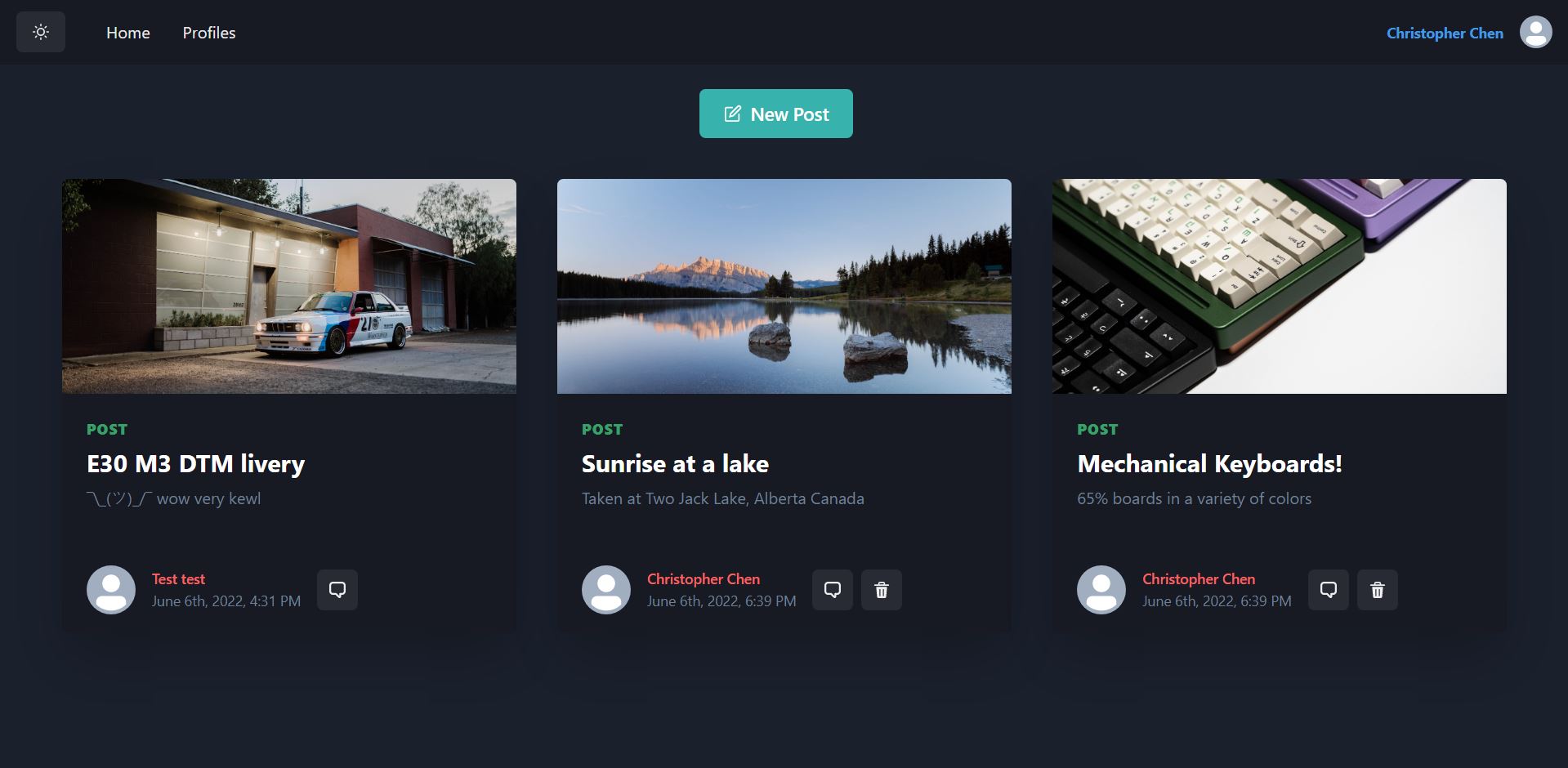 GitHub - yugpatell/photo-sharing-app: Photo Sharing Application that utilizes the MERN stack