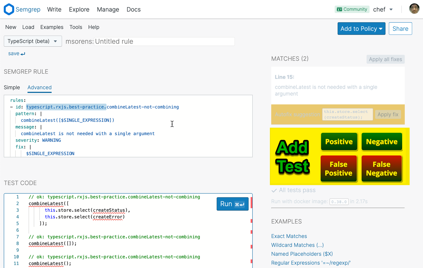 Report "unit test results" in semgrep sandbox · Issue #2439 · semgrep ...