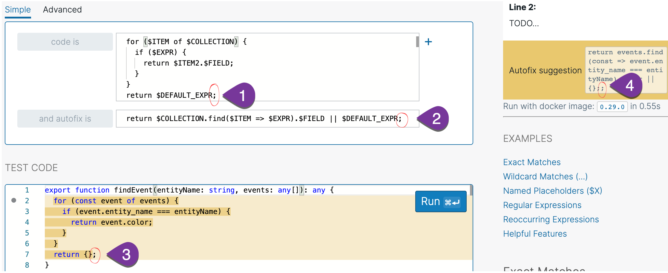 Semicolon matching and autofix · Issue #1948 · semgrep/semgrep · GitHub
