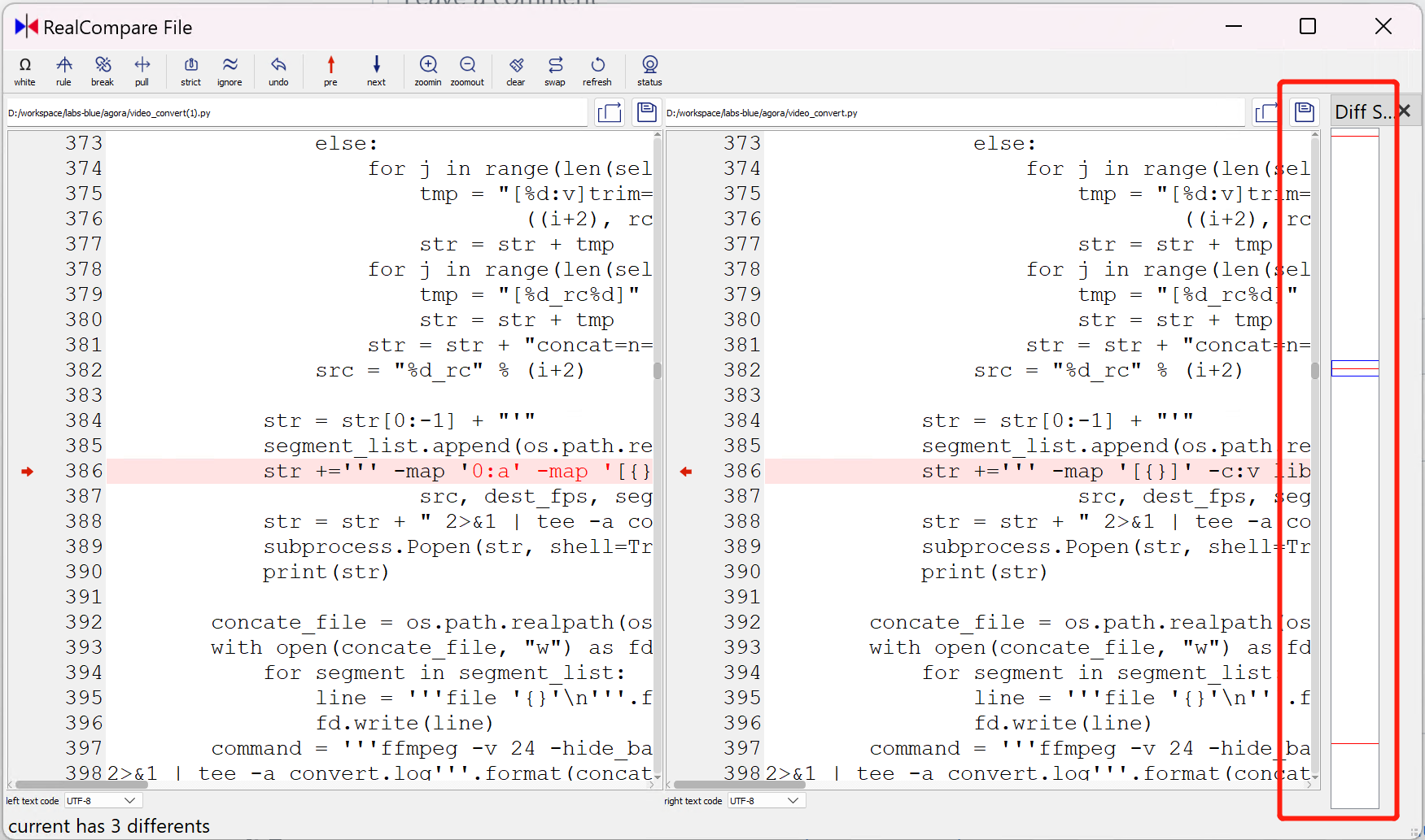 希望文件比较时，缩略图可以点击，快速定位 · Issue #130 · cxasm/notepad-- · GitHub