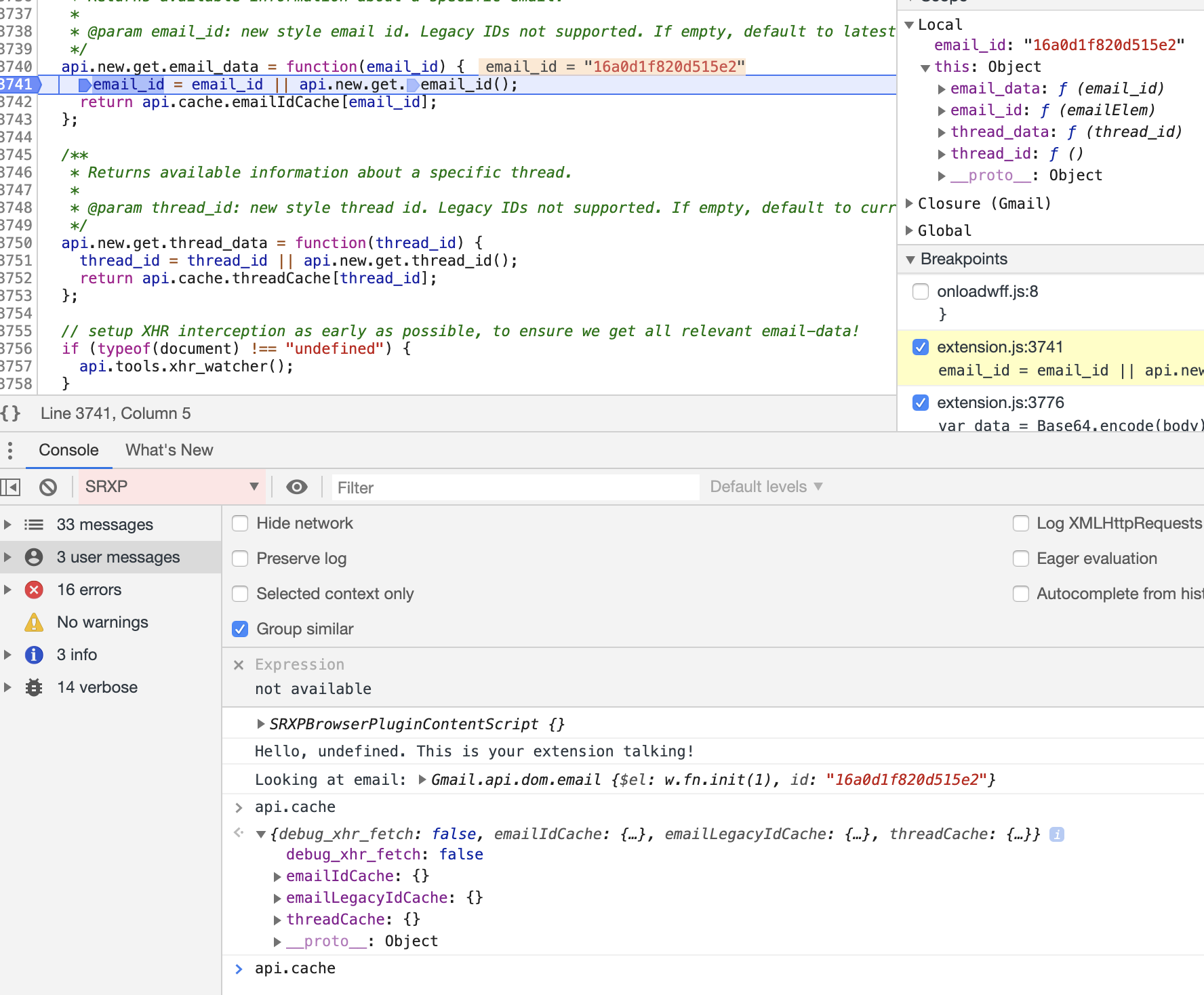 api.new.get.email_data is giving null. · Issue #558 · KartikTalwar/gmail.js · GitHub