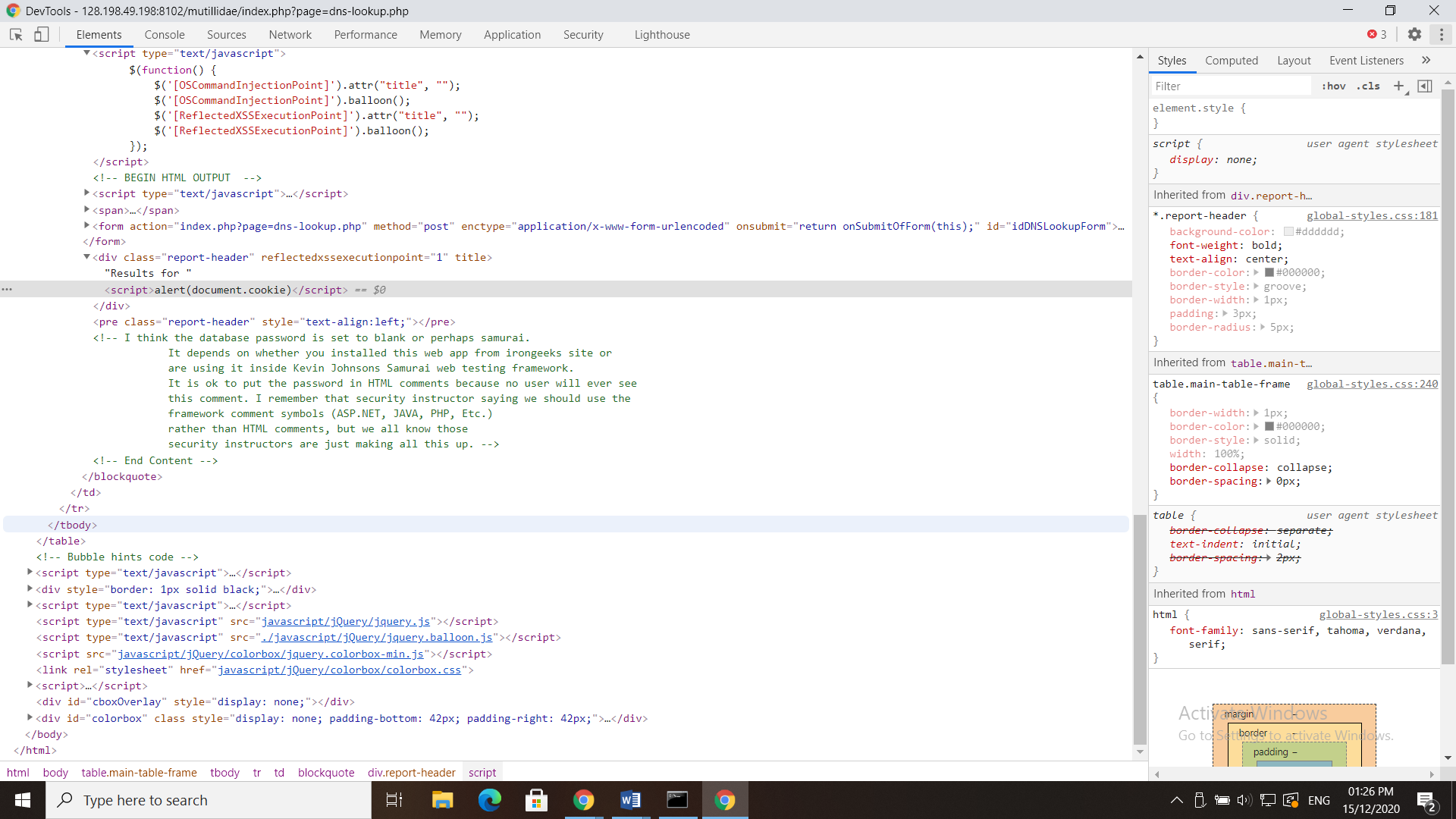 GitHub - MohamedEssam4444/mutillidae_webapp_vulnerability_scanning_OWASP_XSS_SQLi_bruteforce ...