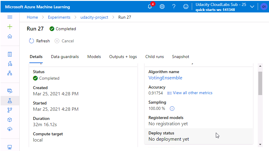 GitHub - MounikaB1512/AzureML_Optimising_MLPipeline_Project