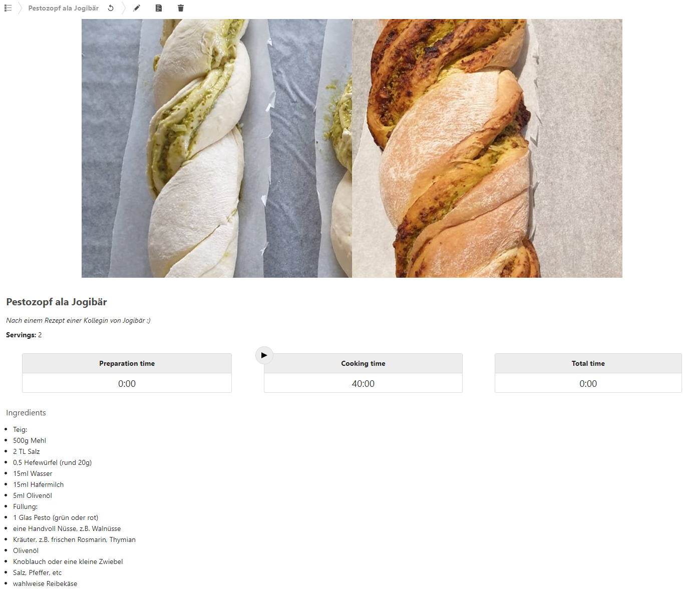 App 0.71 - some recipes don't show the instructions · Issue #240 · nextcloud/cookbook · GitHub
