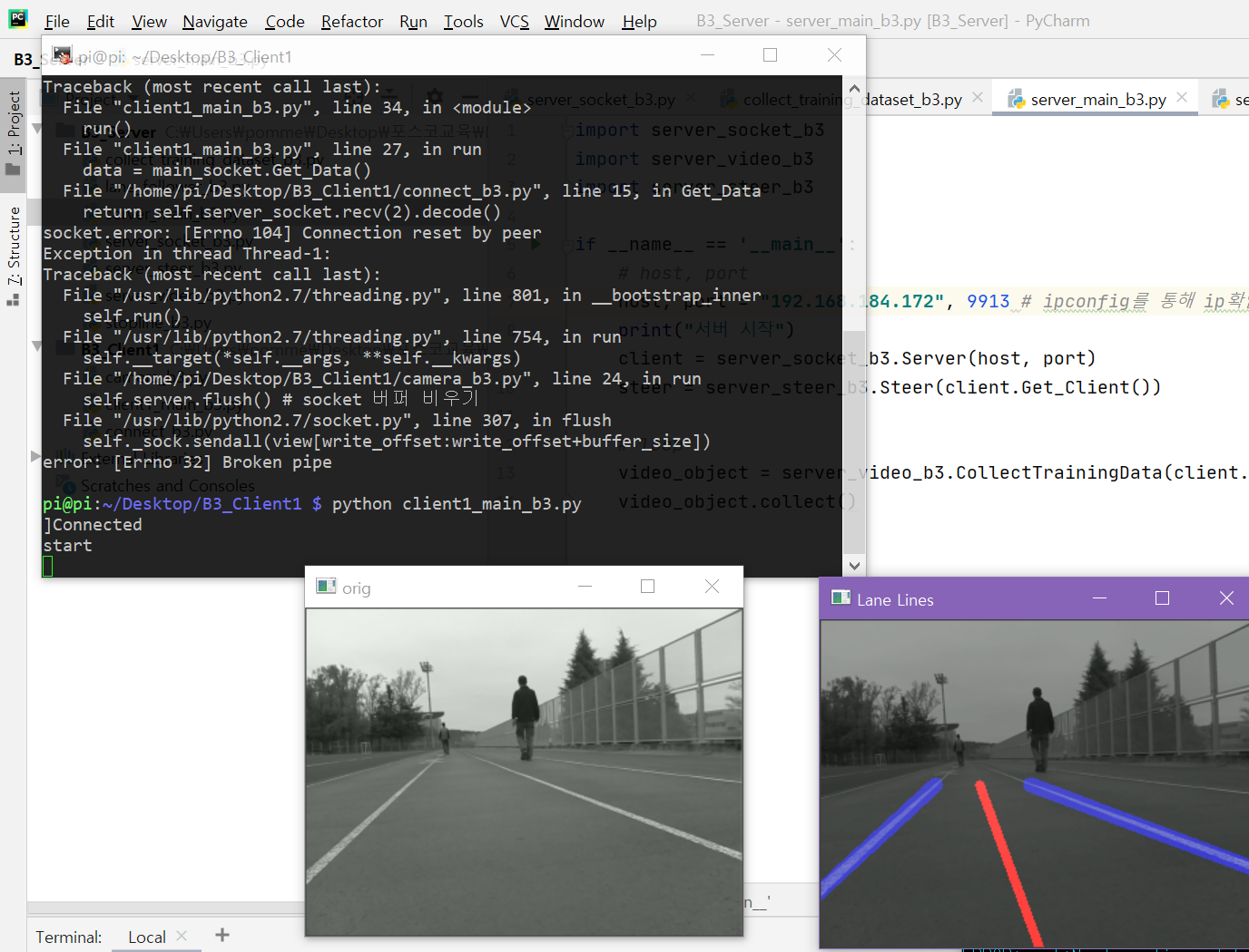 GitHub - KwakNW/Autonomous-driving-and-Platooning: 네트워크 기반 V2X 자율주행 및 군집주행