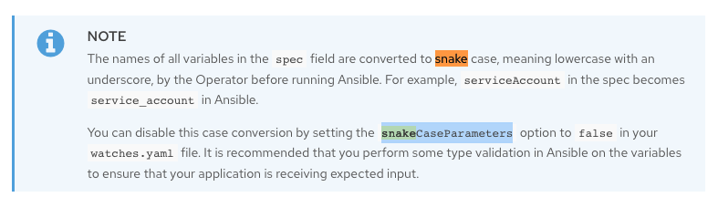 Variables In Uppercase · Issue 6106 · Operator Framework Operator Sdk · Github