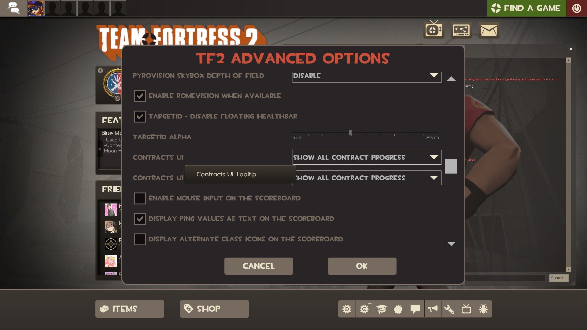 [TF2] Advanced Options tooltips blank · Issue #2340 · ValveSoftware/Source-1-Games · GitHub
