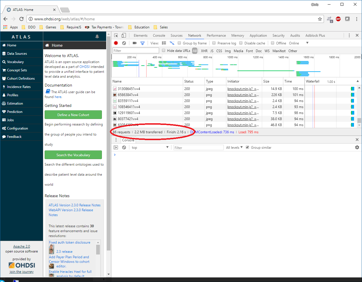 Public Atlas site reports: application initialization failed, unable to connect to an instance ...