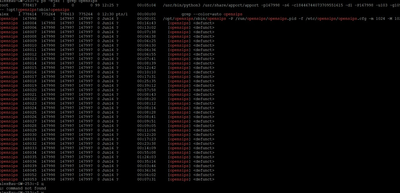 [BUG] OpenSIPS sudden crash · Issue #2860 · OpenSIPS/opensips · GitHub