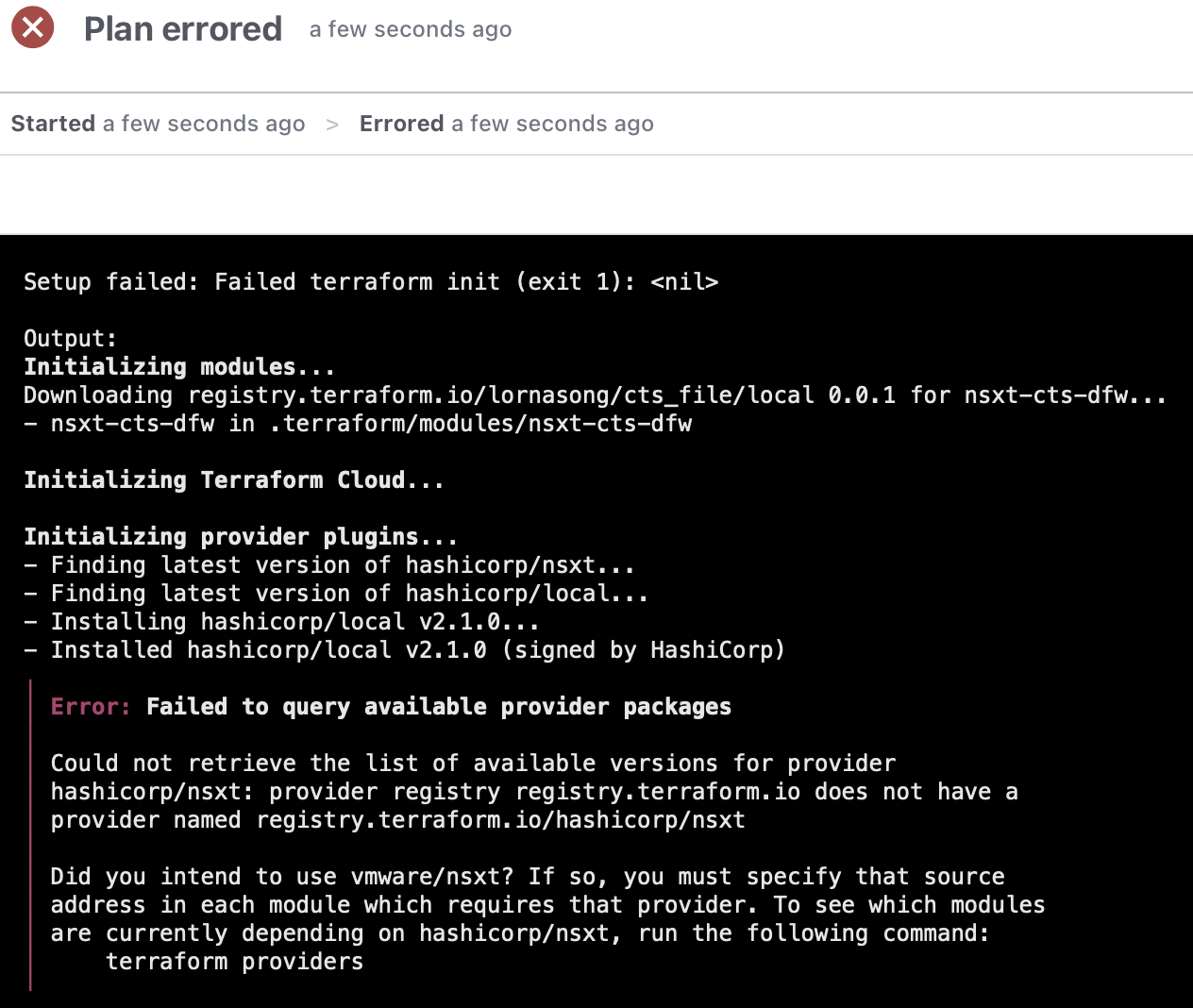 Terraform Cloud driver's `required_providers` configuration regression · Issue #728 · hashicorp ...