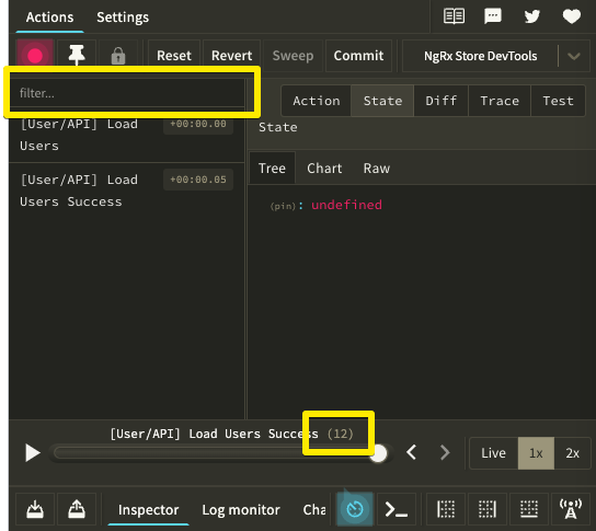 Filter query saved, but not displayed in input on reload · Issue #1059 · reduxjs/redux-devtools ...