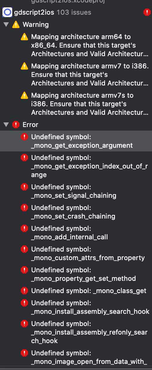 export to iOS not working · Issue #44577 · godotengine/godot · GitHub