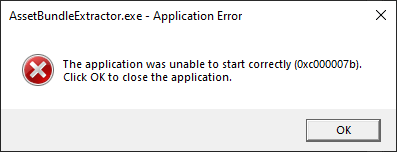 Unable to start the software (0xc00007b) · Issue #437 · SeriousCache ...