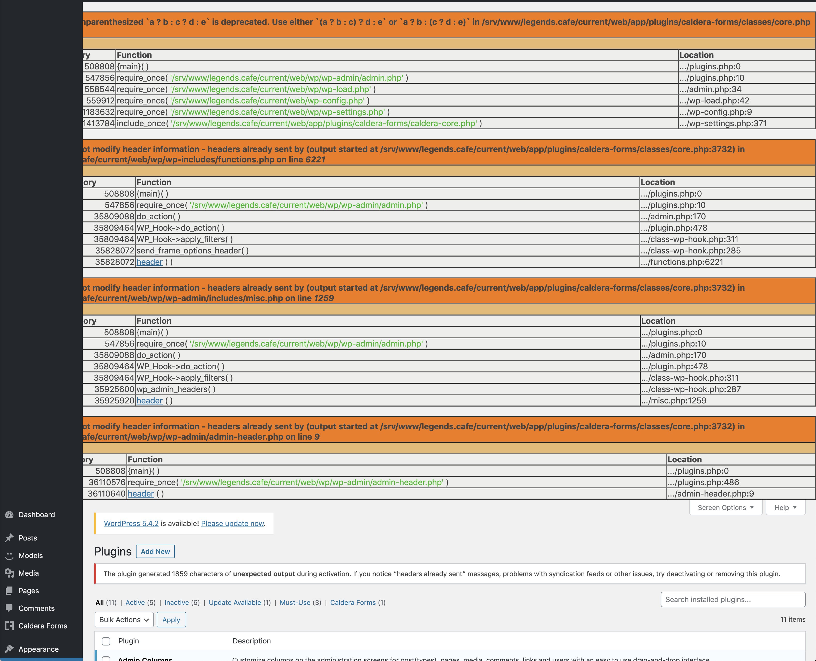 Deprecated: Unparenthesized `a ? b : c ? d : e` (deprecated usage in PHP7.4) · Issue #3476 ...