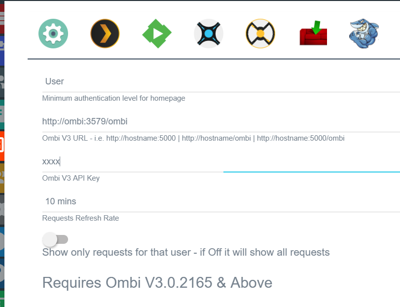 Ombi requests not showing on Homepage · Issue #795 · causefx/Organizr · GitHub