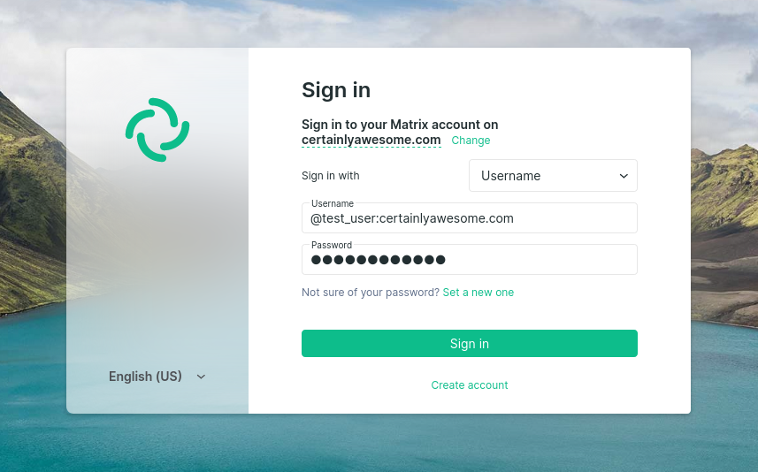 On Signin Matrix Server Delegation is Ignored · Issue #14969 · element ...