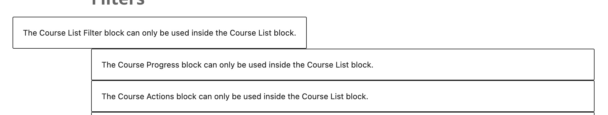 Fix Course List Filter Block Being Added Outside Of Course List Block · Issue 5616 · Automattic