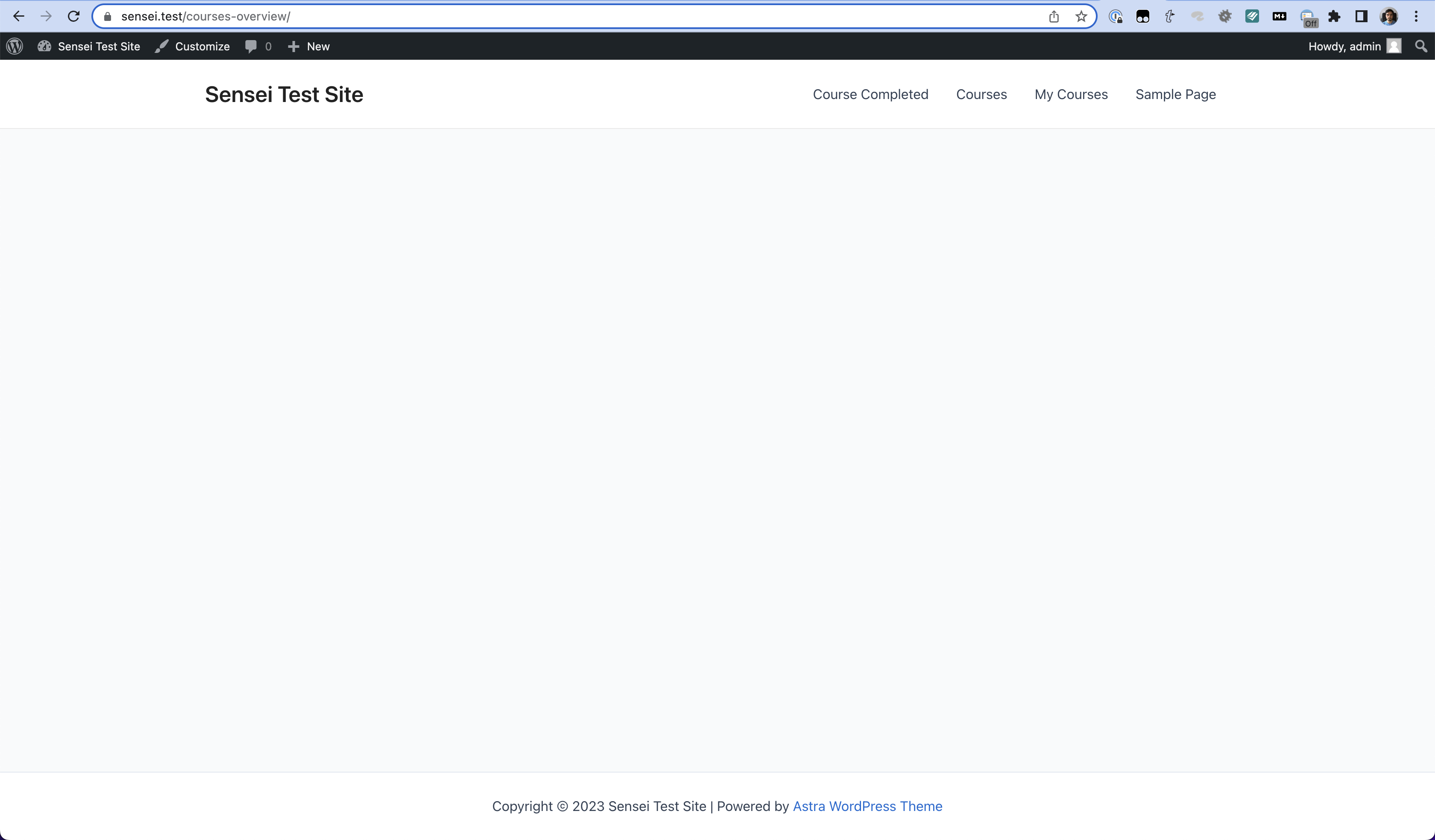 Fix Courses Page Not Loading Any Course In Astra Theme · Issue 6807 · Automatticsensei · Github 