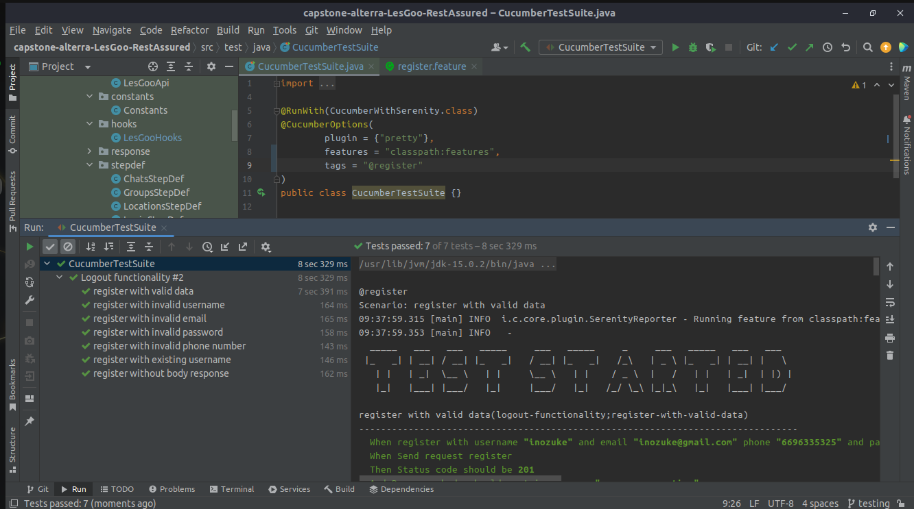 GitHub - dhandyjoe/capstone-alterra-LesGoo-RestAssured