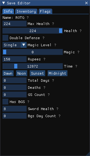 Add save editor by Rozelette · Pull Request #141 · HarbourMasters/Shipwright · GitHub