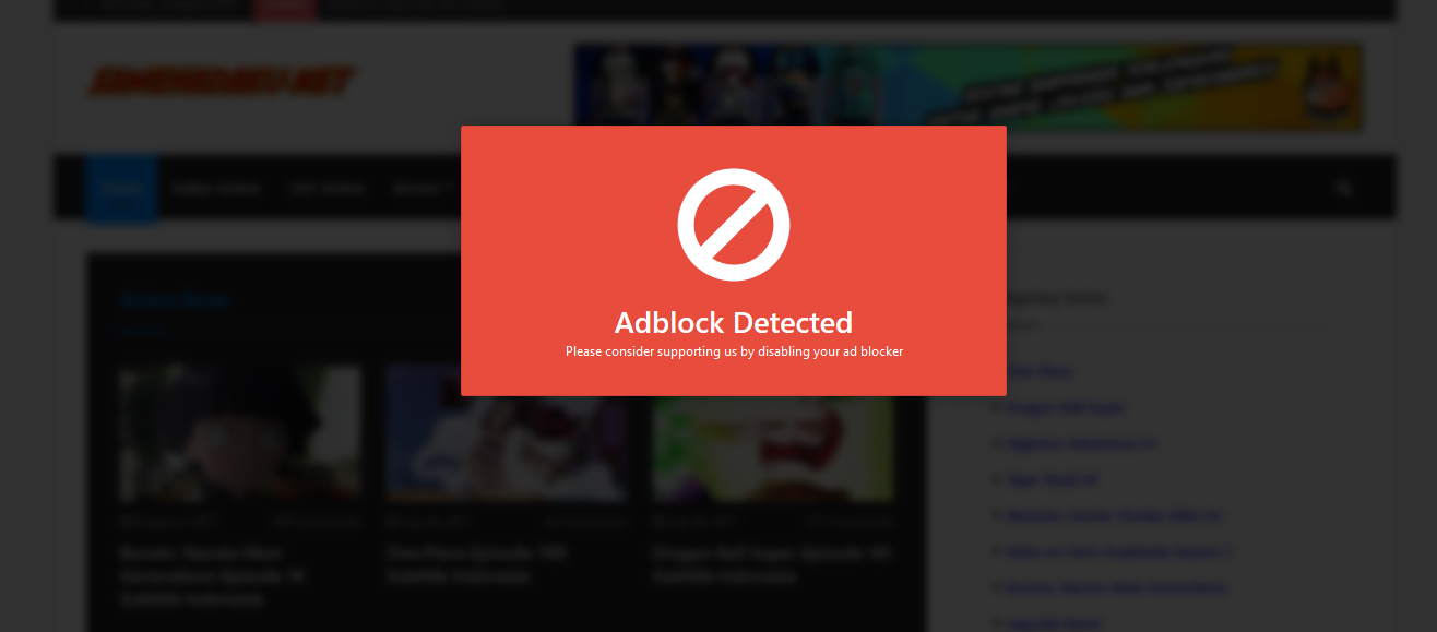 [request https://www.samehadaku.net/ ] · Issue #3477 · reek/anti-adblock-killer · GitHub