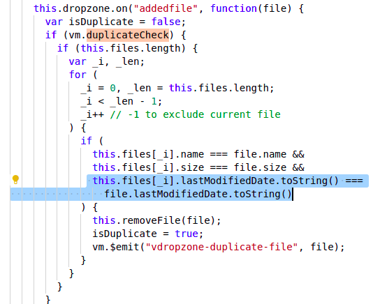 duplicateCheck? · Issue #242 · rowanwins/vue-dropzone · GitHub