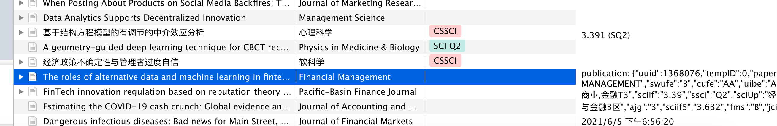 Mac 列设置无效 期刊标签识别缺失率高 · Issue #107 · MuiseDestiny/zotero-style · GitHub