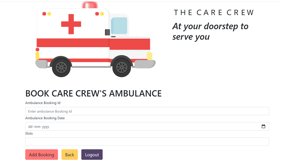 GitHub - sharry09/Care-Crew-App-Sprint-Project-Capgemini: Sprint1 project