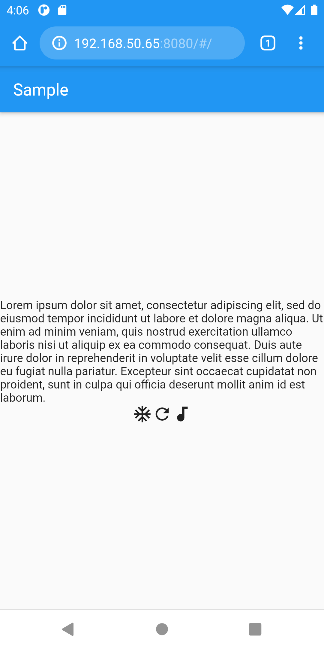 Text and icons do not render correctly in CanvasKit on older Android devices · Issue #46237 ...