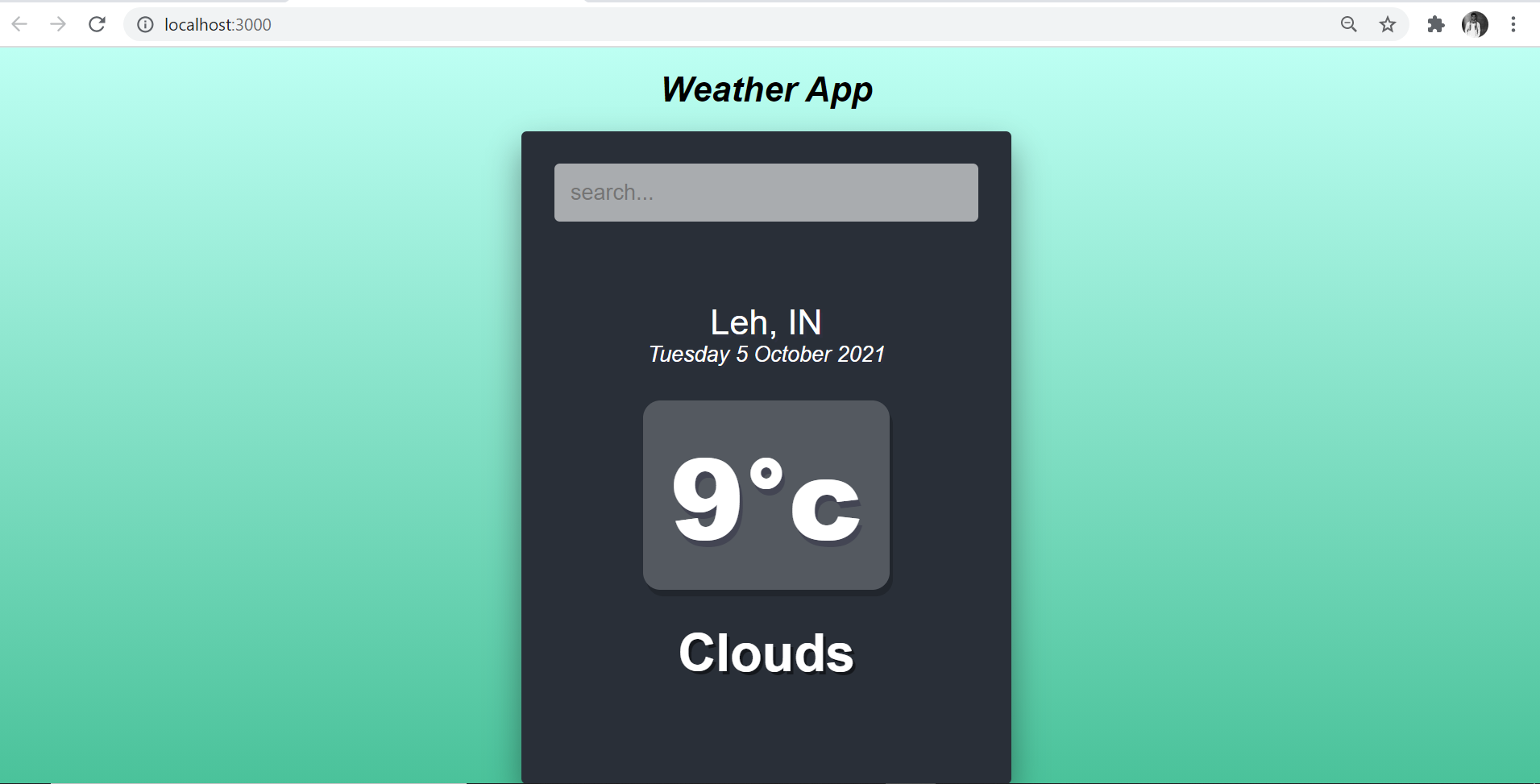 GitHub - Shah-Saurabh-Gupta/Weather-App: It is a weather app showing ...
