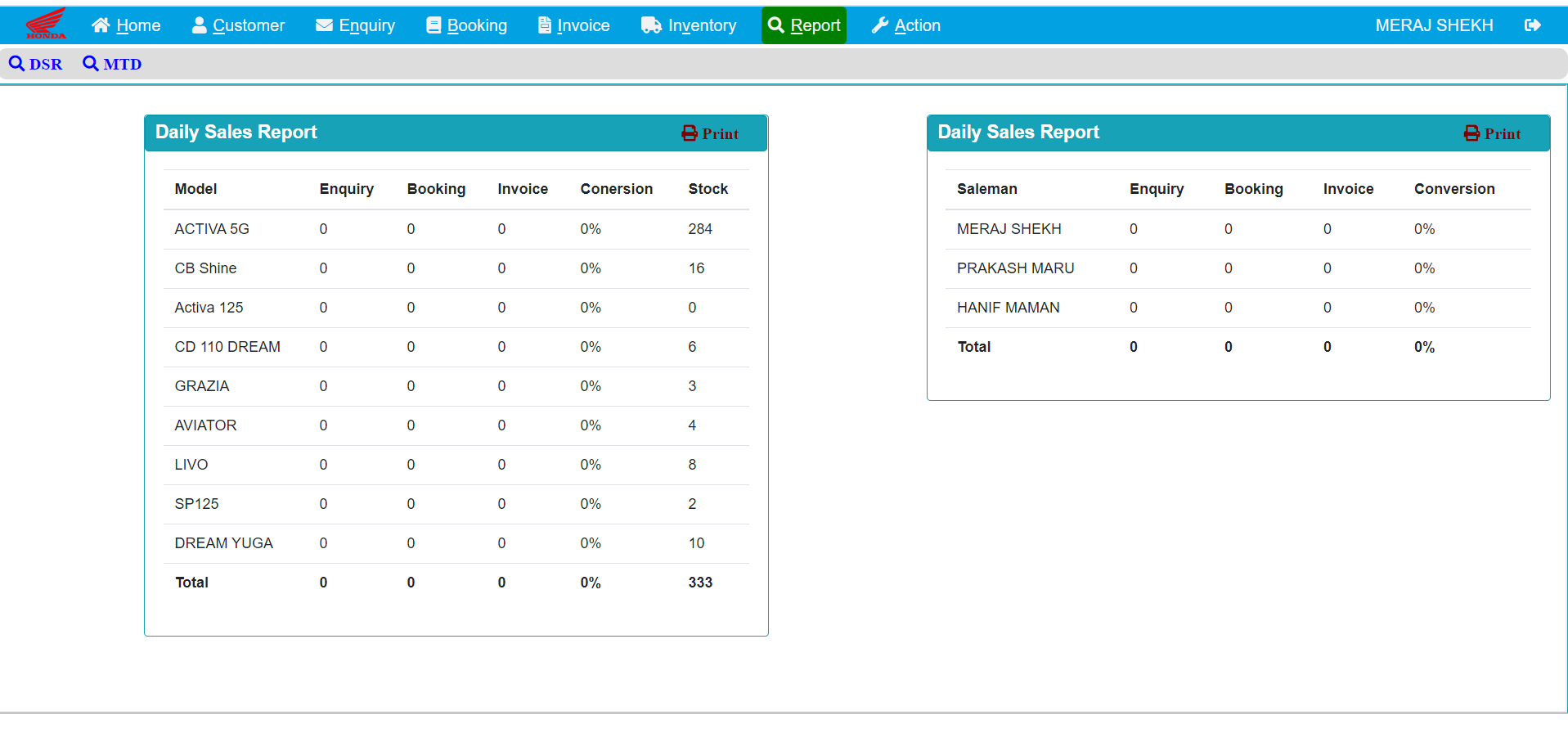 GitHub - MerajShekh/DealerManagementSystem: Application for Honda 2Wheelers Dealers