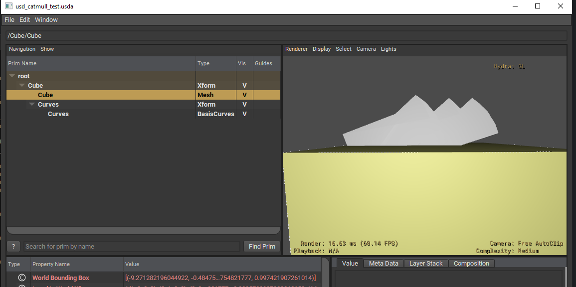 Pinned CatmullRom curve not rendering correctly in usdview · Issue #2445 · PixarAnimationStudios ...